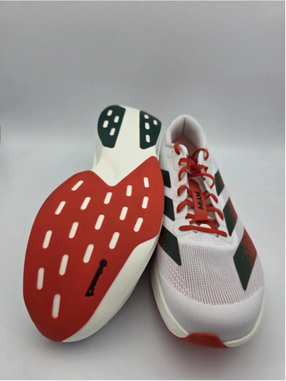 adidas | Shoes | New Mens Size 3 Adidas Adizero Evo Sl Miami Hurricanes ...